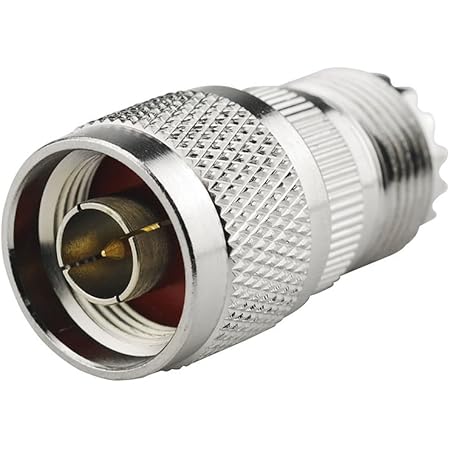 Amazon.com: BOOBRIE N Male to UHF Female SO-239 Connector SO239 Jack to ...