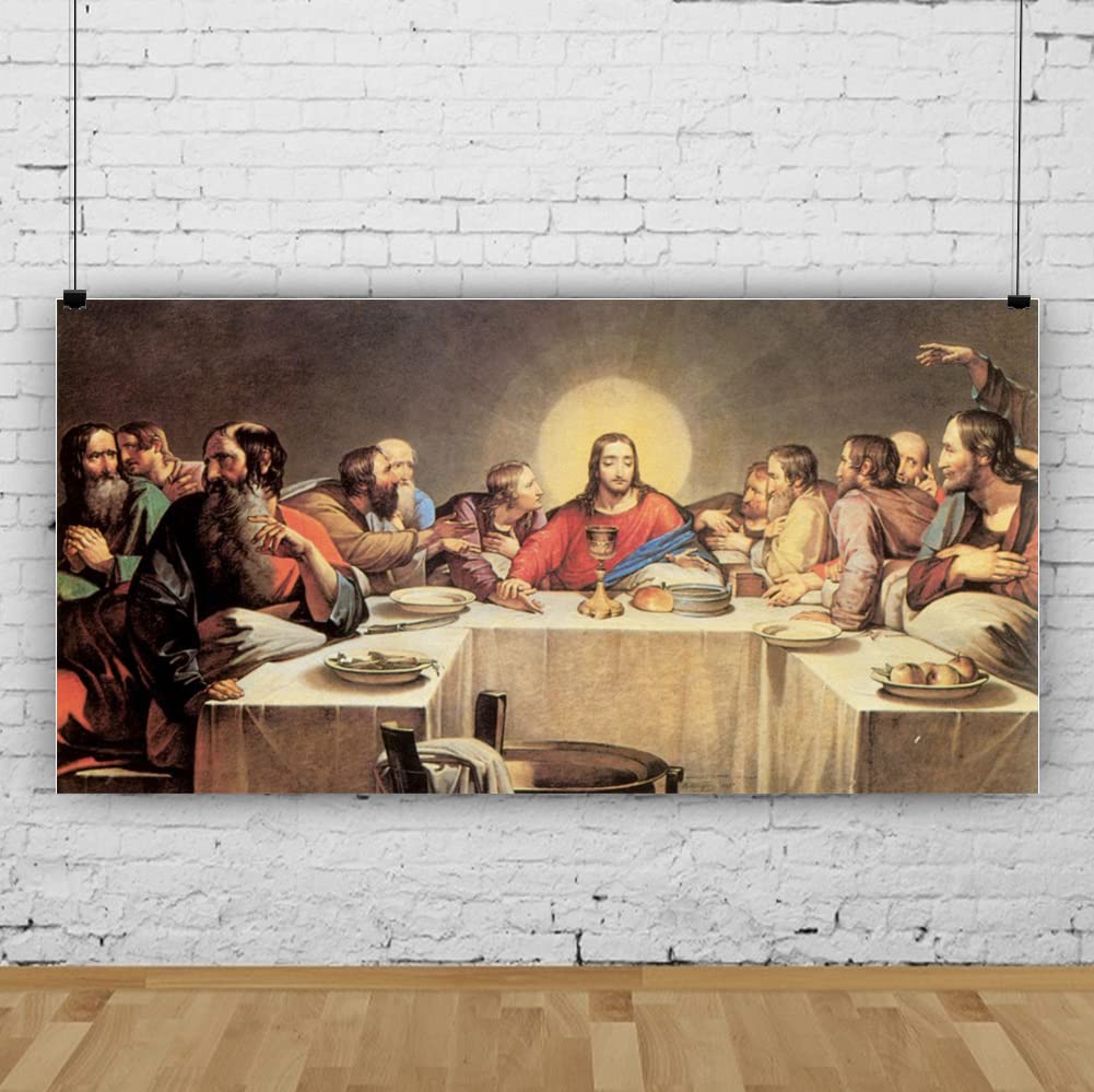 Live Last Supper Backdrop