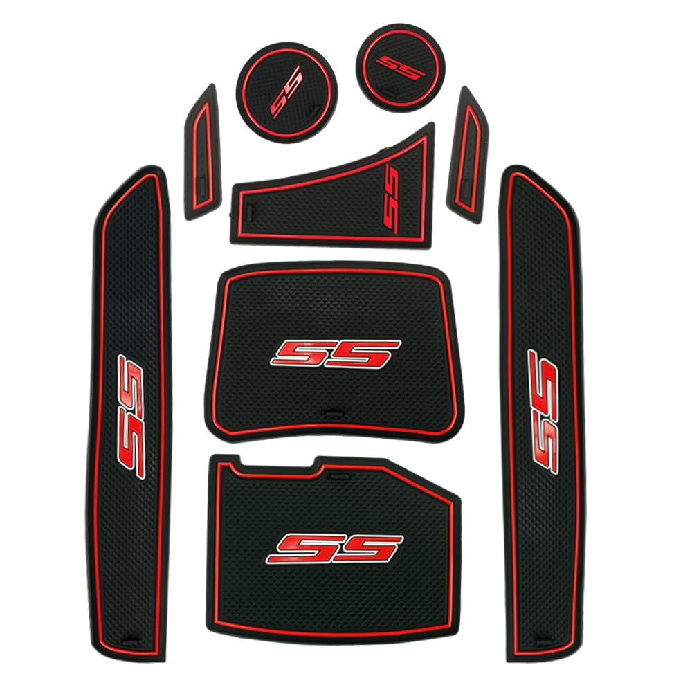 Amazon.com: BOYOUS 9Pcs Non-Slip Anti Dust Cup Holder Inserts, Center Console Liner Mats, Door ...