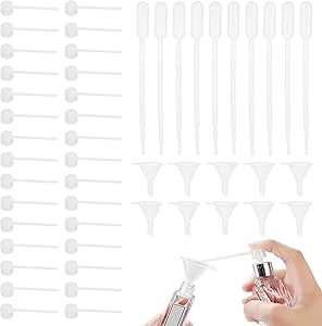 Amazon.com: chaseroad 50pcs Perfume Refill Tool Kit - Including Tiny ...