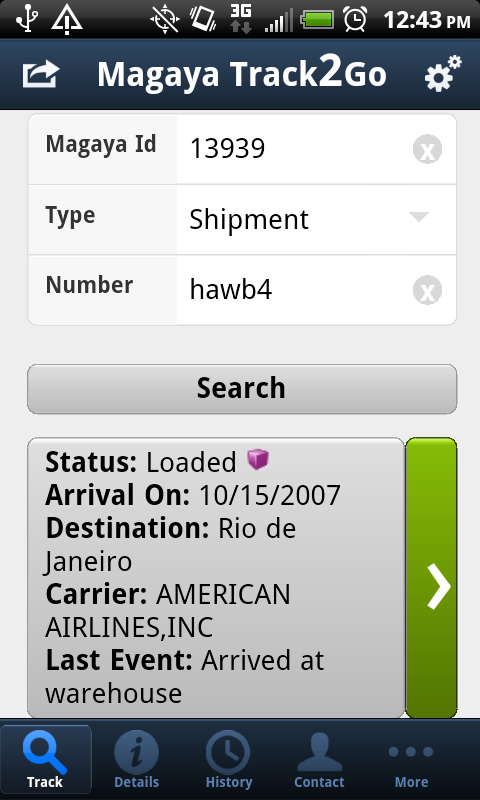Magaya Track2Go - App on Amazon Appstore
