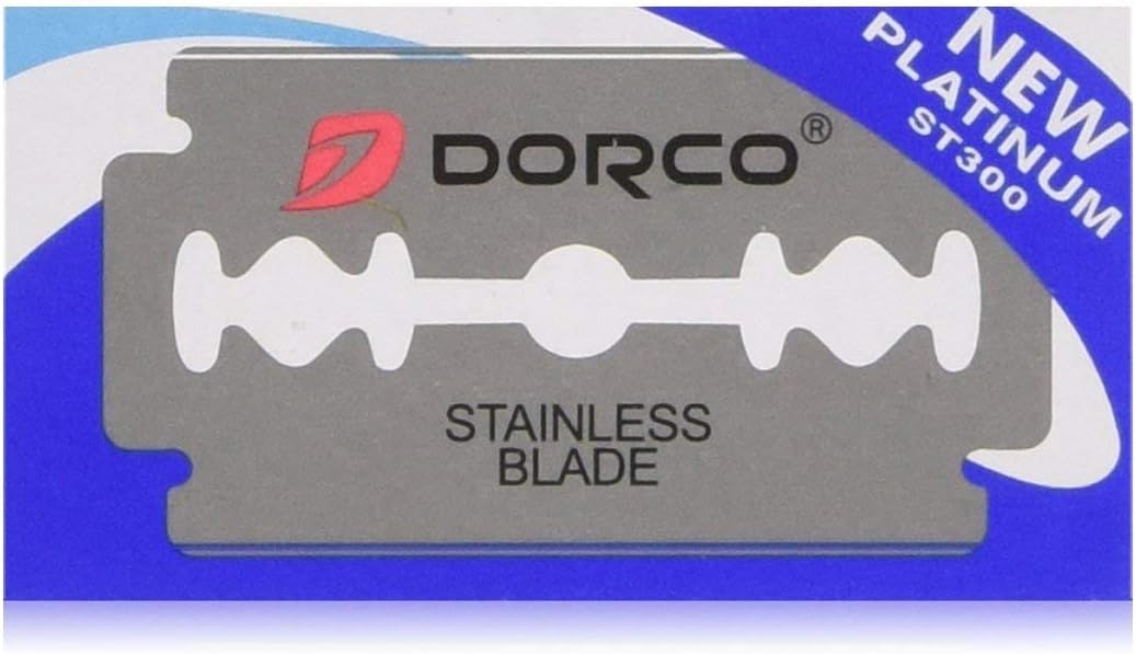 Amazon.com: Dorco 100 Piece Prime Double Edge Razor Blades : Beauty ...