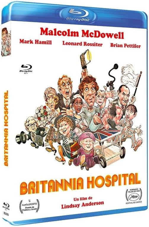 Britannia Hospital BdR [Blu-ray] : Malcolm McDowell, Leonard Rossiter ...