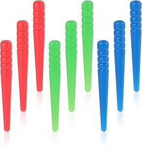 Amazon.com: 9pcs Cribbage Board Pegs, Game Pins for Traditional ...