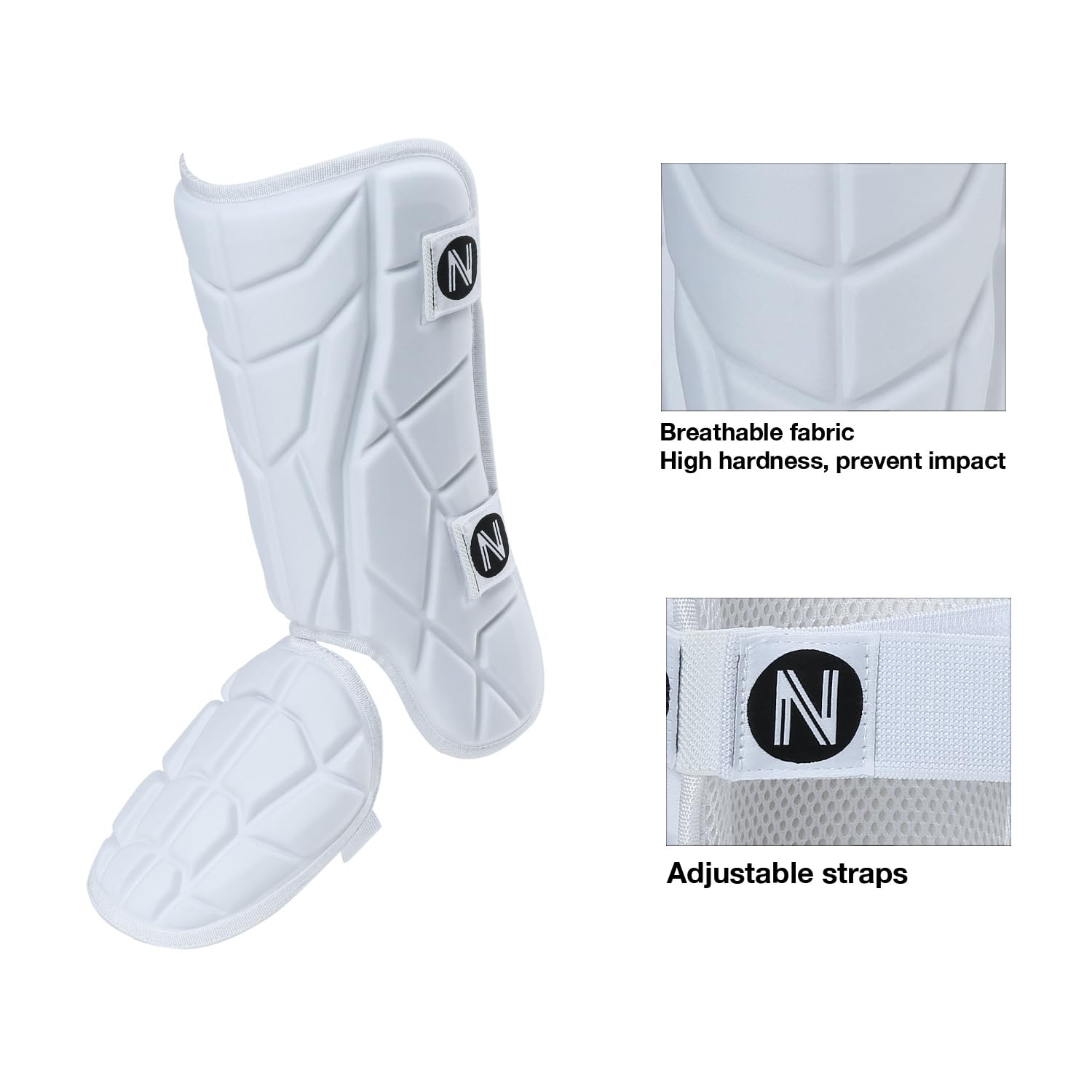 Snapklik.com : NURIBASE Batters Leg Guards, Baseball/Softball Leg Guard ...