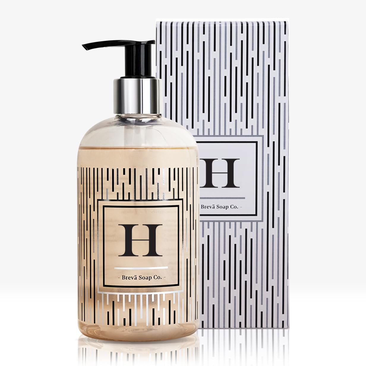Amazon.com : Brevä Soap Co. Monogrammed Luxury Liquid Hand Soap ...