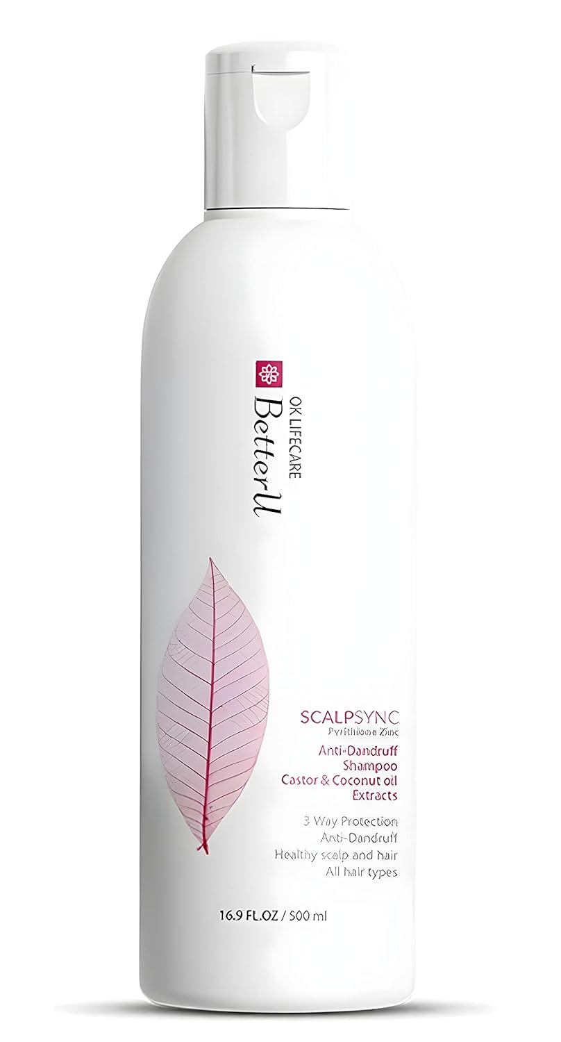 Buy OK LIFE CARE Better U Dandruff control Shampoo 500ml (pack of 3 ...