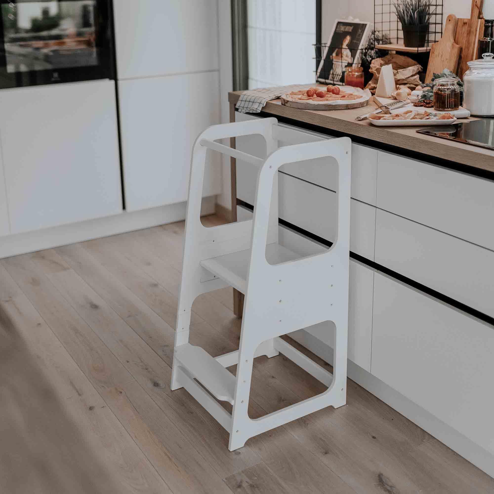 Learning tower Kitchen Helper tower Kitchen tower Safety stool Toddler ...