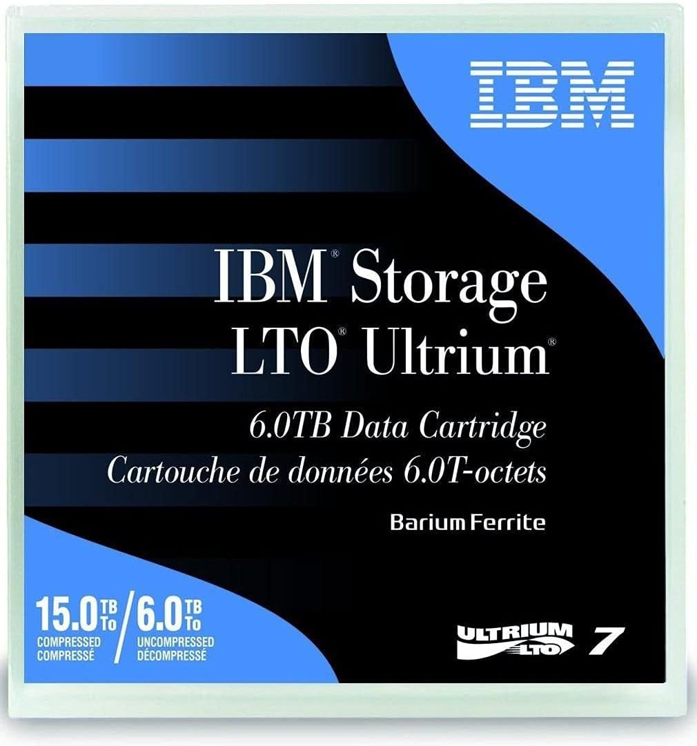 Amazon.com: IBM Media 38L7302 ULTRIUM LTO 7 Tape Cartridge - 6.0TB ...