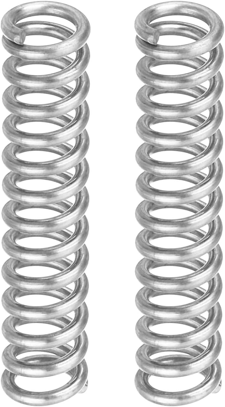 Amazon.com: uxcell 2Pcs Compression Springs, 1mm Wire Diameter x 6mm OD ...