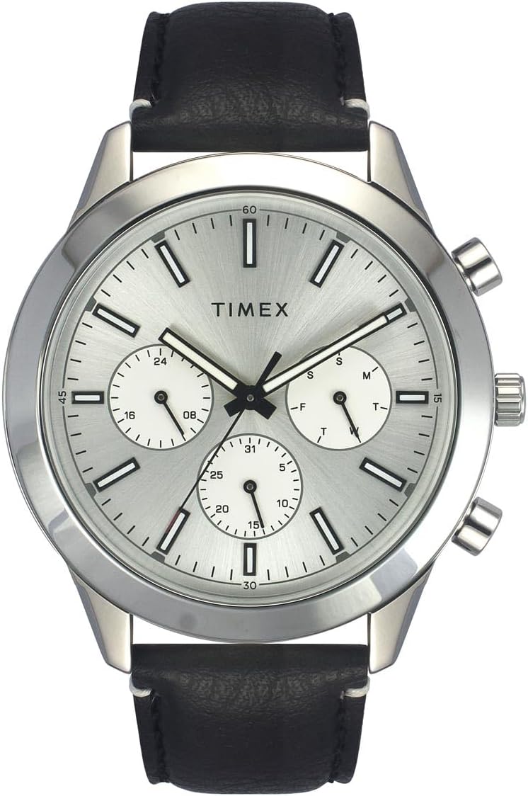 TIMEX 3 Hands Men Analog Green Dial Coloured Quartz Watch, Round Dial ...