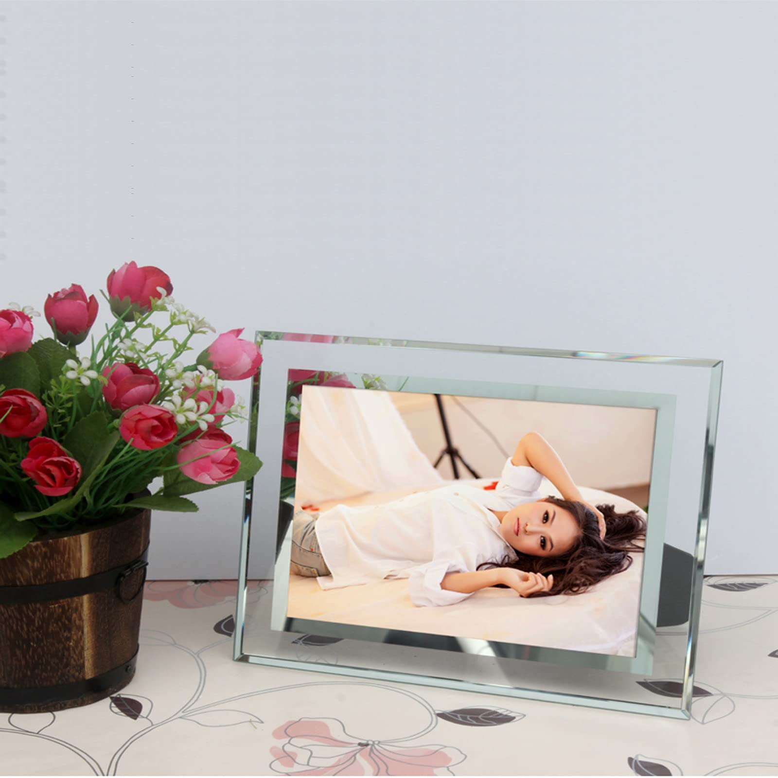 Snapklik.com : Glass Frame Photo High Transparency Vertical And ...