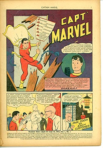 Captain Marvel Adventures Volume 1, Number 2 (April 22-July 23, 1841 ...