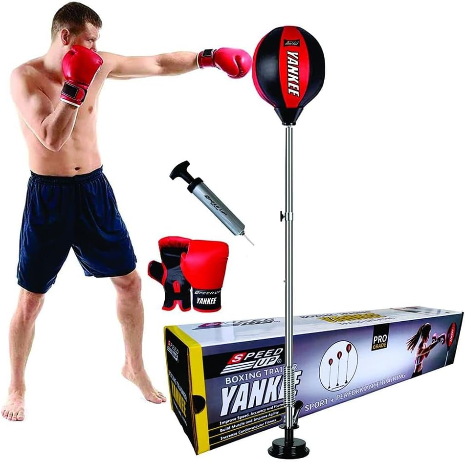 Buy kesig® Punching Bag Boxing Ball Improve Reaction Speed Adjustable ...