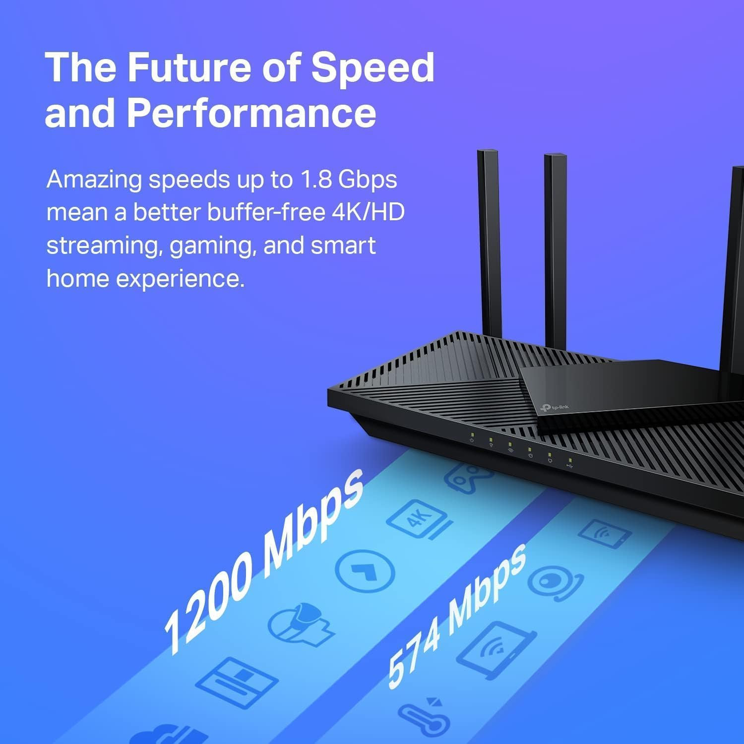 Snapklik.com : TP-Link WiFi 6 Router AX1800 Smart WiFi Router (Archer ...