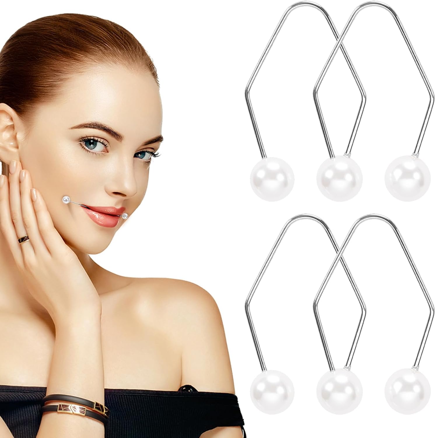 Dimple Makers,2 Pairs Dimple Trainer for The Face,Natural Smile ...