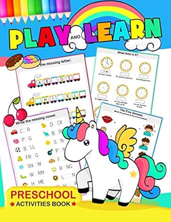 Play and Learn Preschool Activities Book: Super Fun Early Learning ...