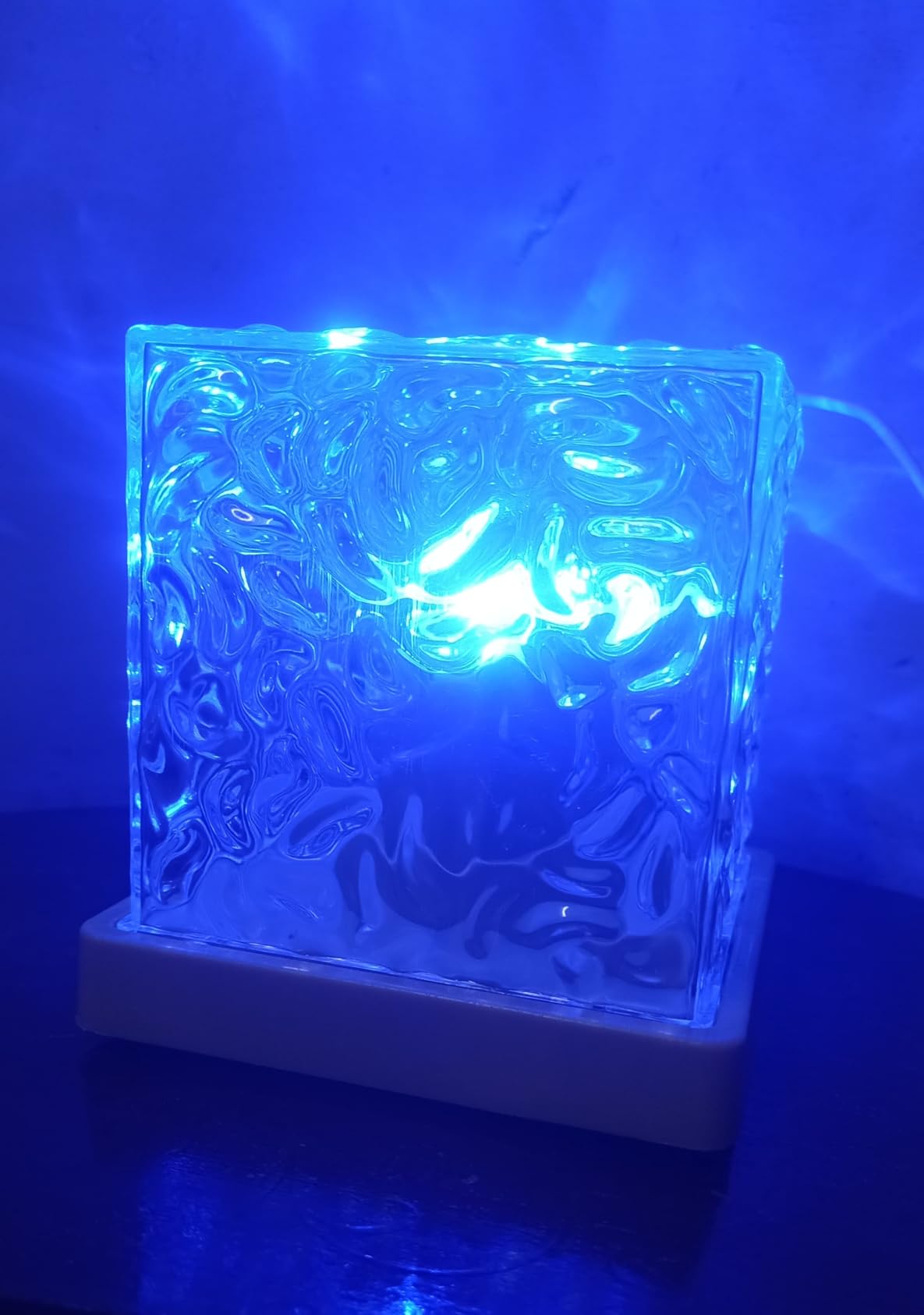 Buy FLYNGO Plastic 3D Ocean Wave Night Light Projector for Kids Bedroom ...