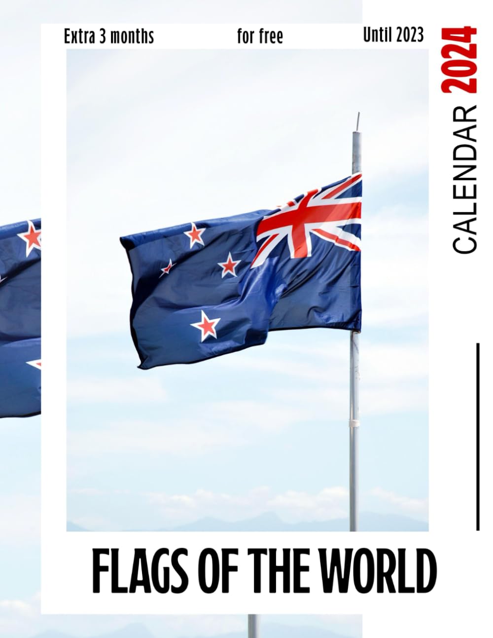 Flags of the world Calendar 2024: Great Gift For Flags of the world ...