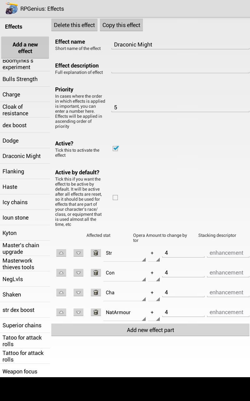 RPGenius: Character Sheets - App on Amazon Appstore