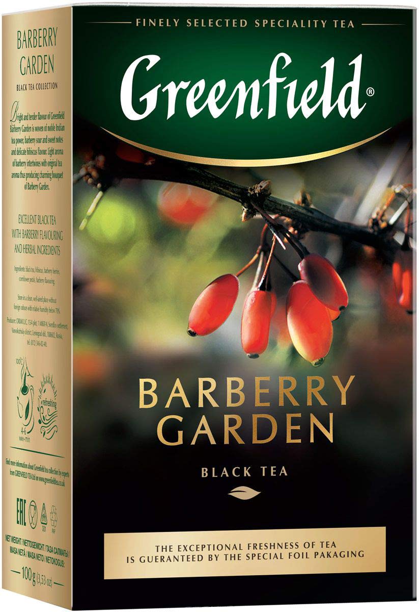 Buy Greenfield Black Tea with Barberry Essence at Ubuy Nepal
