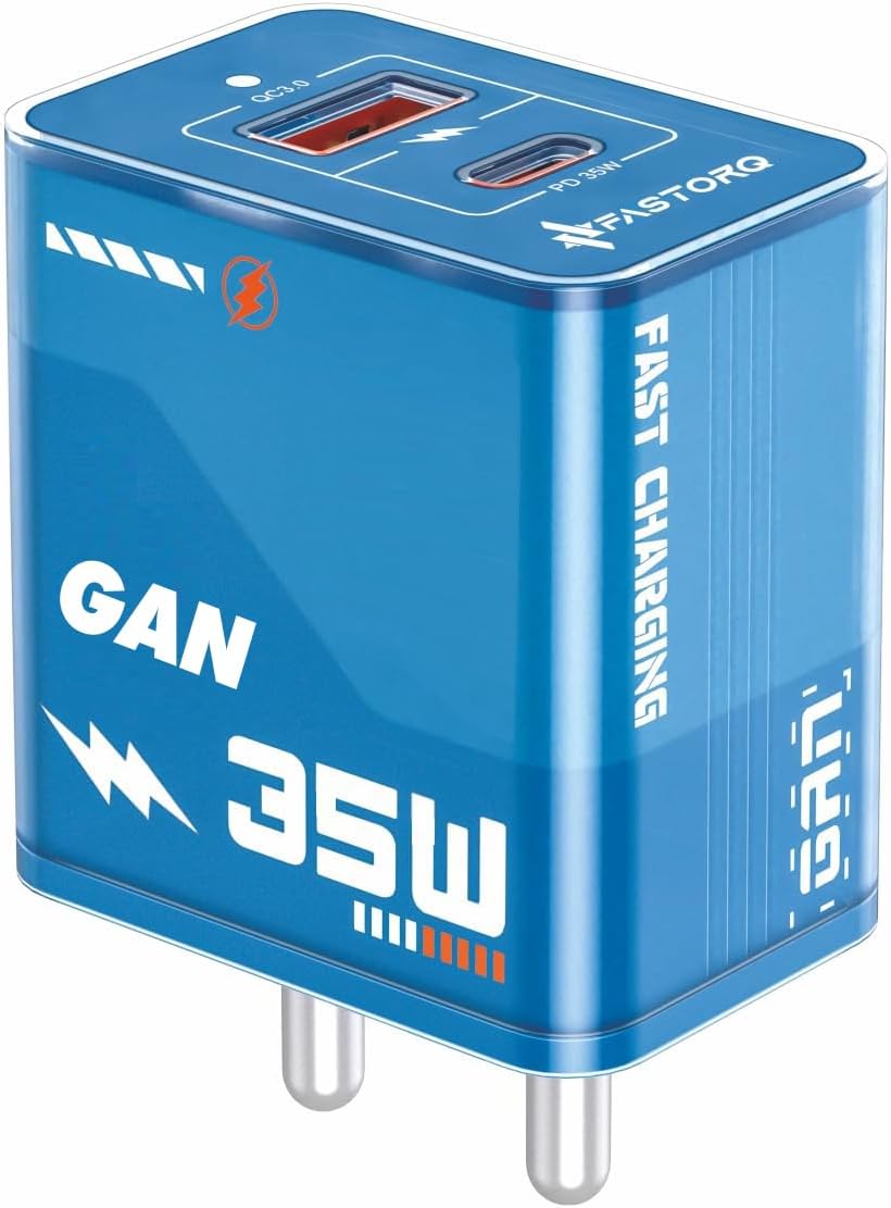 Samsung 35W Power Dual Port Adapter USB-C&USB-A Super Fast Charger ...