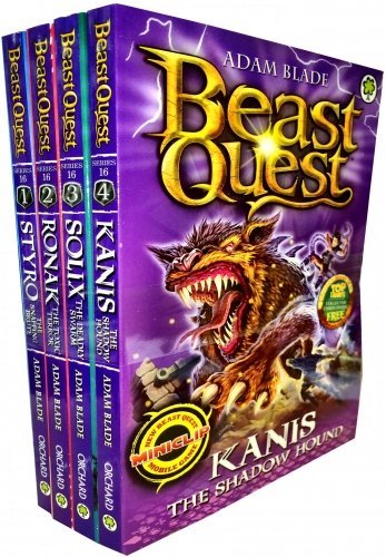Beast Quest Series 16 The Siege of Gwildor Collection 4 Books ...