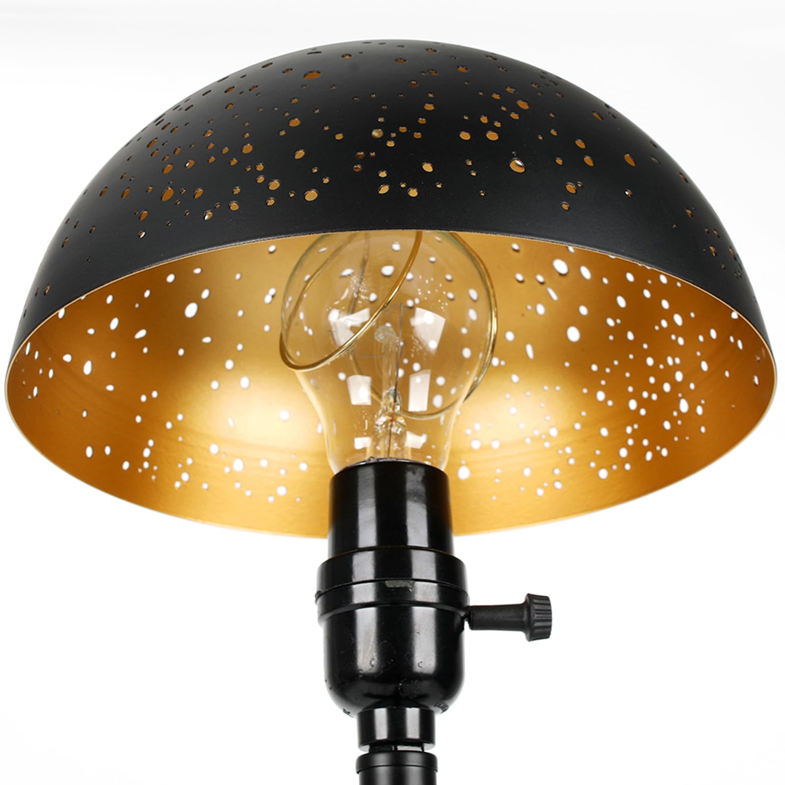 Metal Light Bulb Covers EZ SHADE Clip On Light Bulb Cover, 9.1 Inches,