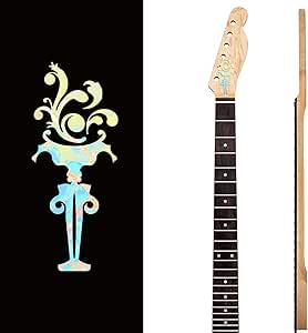 PLIGREAT 2 Pack Torches Guitar Head Stickers Removable Flower Pots ...