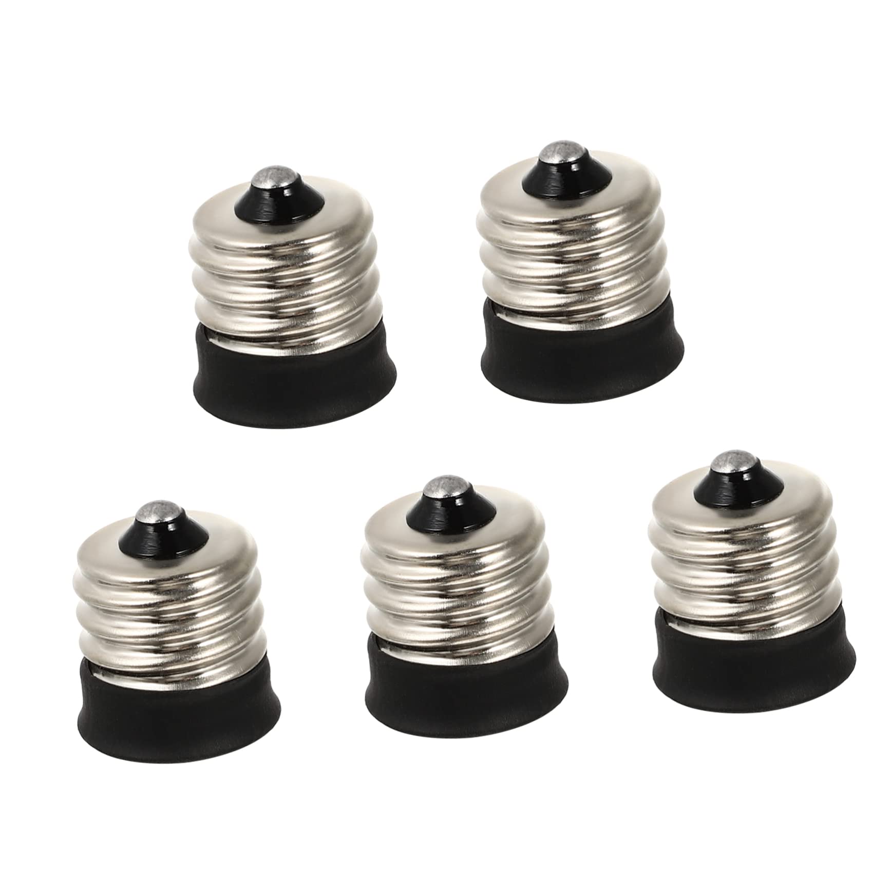 Uonlytech 5pcs E17 Conversion Lamp Holder Plug Outlet E12 Bulb Pedestal ...