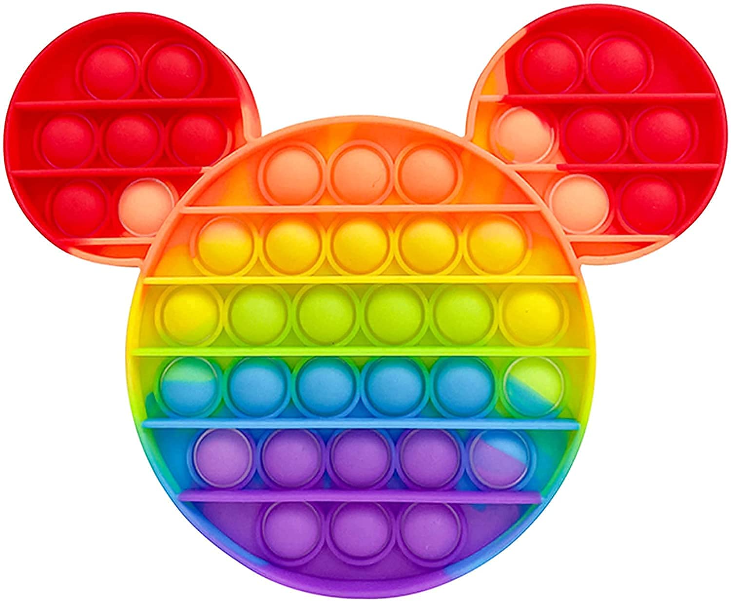 Buy BLACKZAPP Mickey Mouse Pop Bubble Sensory Fidget Toy Set ,Pop It ...