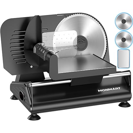 Amazon.com: Chefman Die-Cast Electric Meat & Deli Slicer, A Powerful ...