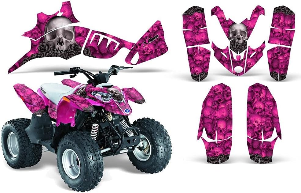 Amazon.com: AMR Racing ATV Graphics kit Sticker Decal Compatible with ...