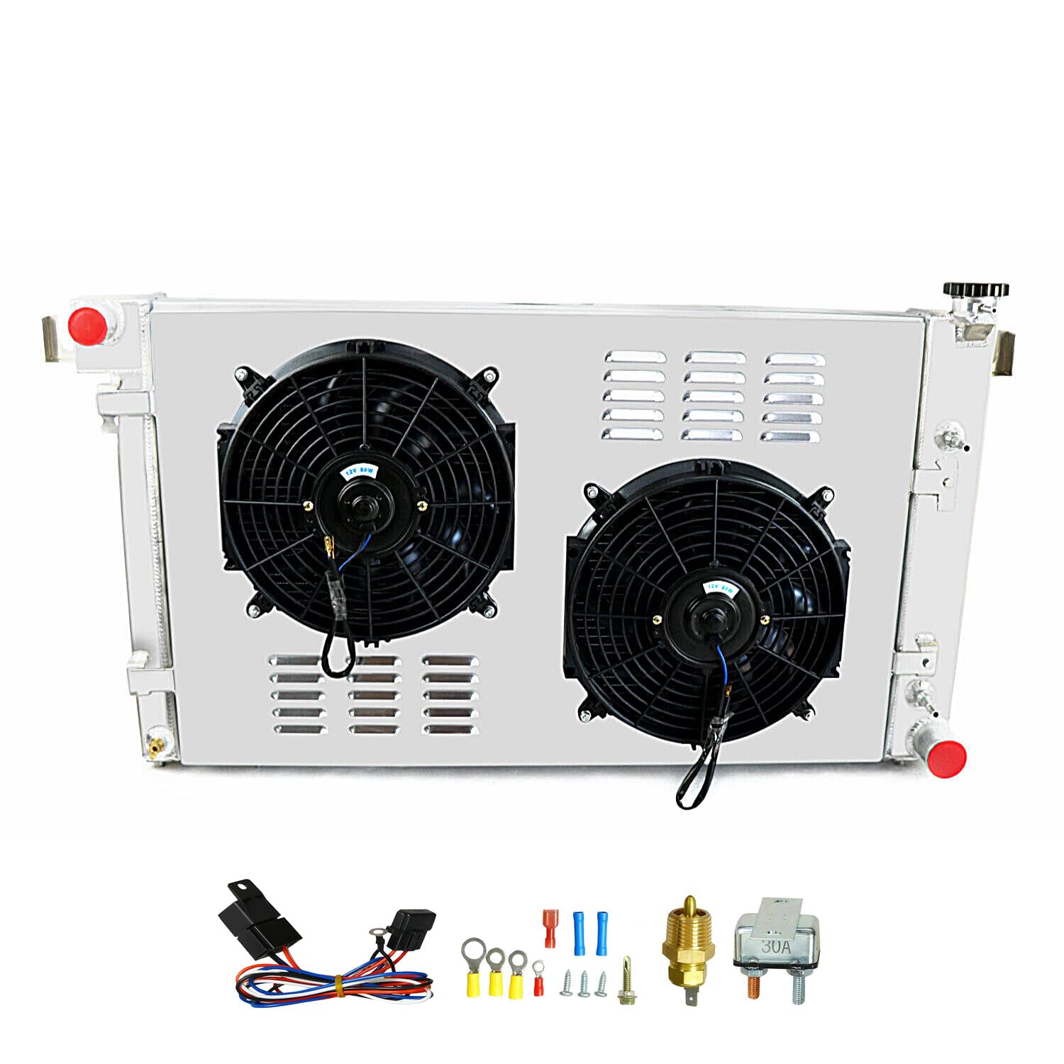 Amazon.com: KUUHLERSAT Radiator Electric Fan for 1994-2002 Dodge Ram ...