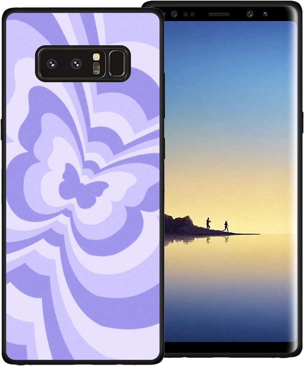 Amazon.com: zaztify Phone Case for Samsung Galaxy Note 8, Purple ...