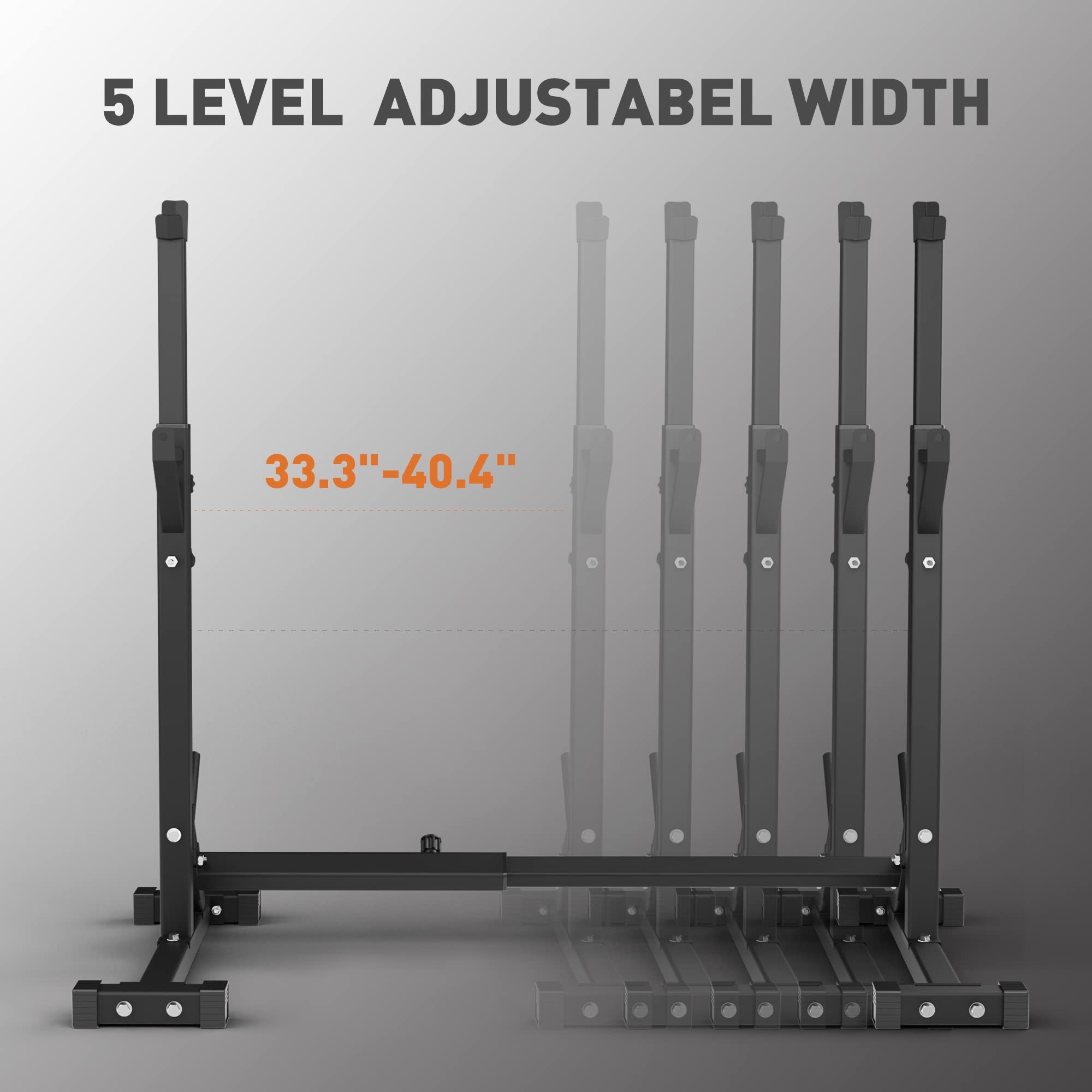 Snapklik.com : Squat Rack Stand Adjustable Bench Press Rack Barbell ...