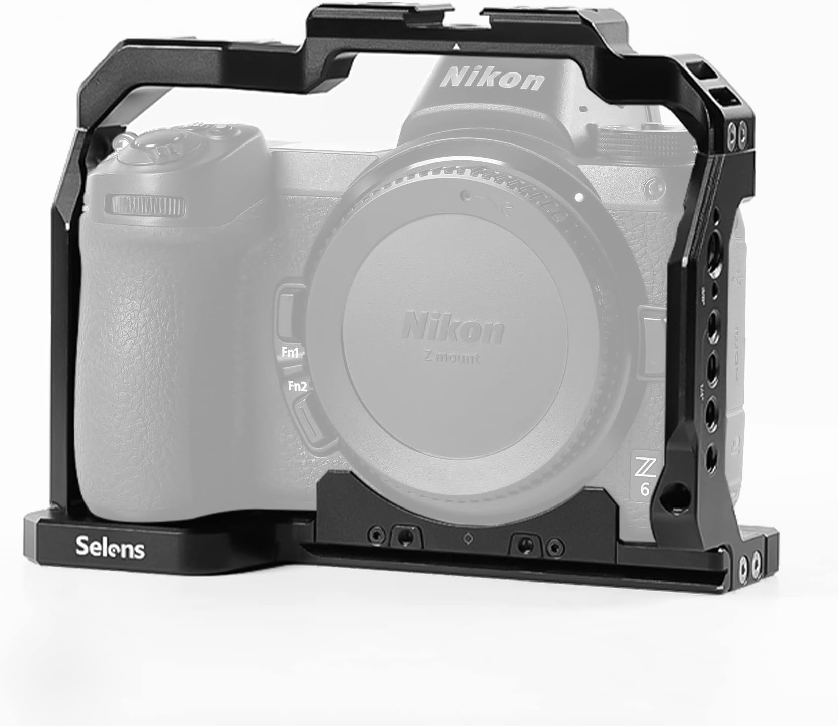 Amazon | Selens SRN-8Z6 カメラケージ Nikon Z5 / Z6 / Z7 / Z6II / Z7II アルミニウム合金カメラリグ 内蔵NATOレールとコールドシュー ...