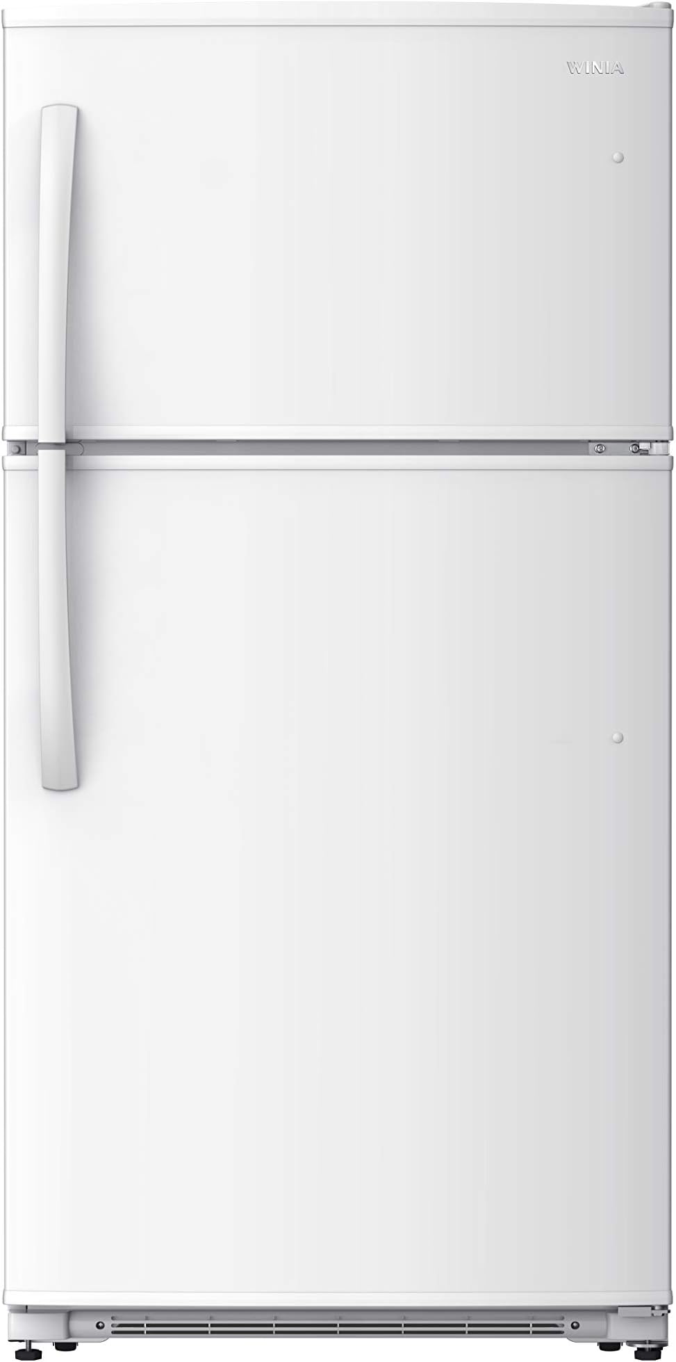 Amazon.com: Winia WTE21GSWMD 21 Cu. Ft. Top Mount Refrigerator With ...