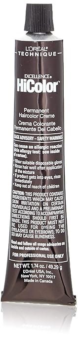 Amazon.com : Loreal Excel Hicolor H21 Tube Black Onyx 1.74oz (2 Pack ...