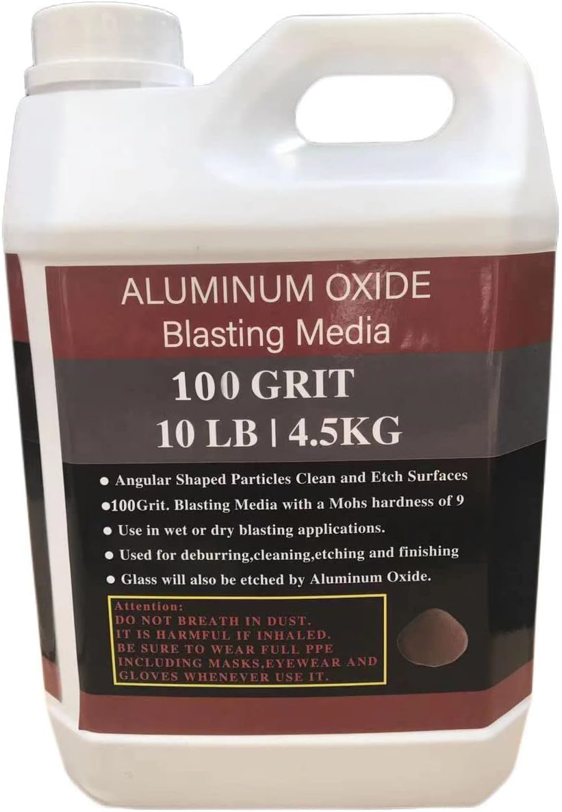Amazon.com: Aluminum Oxide - 10 LBS - Medium to Fine Sand Blasting ...
