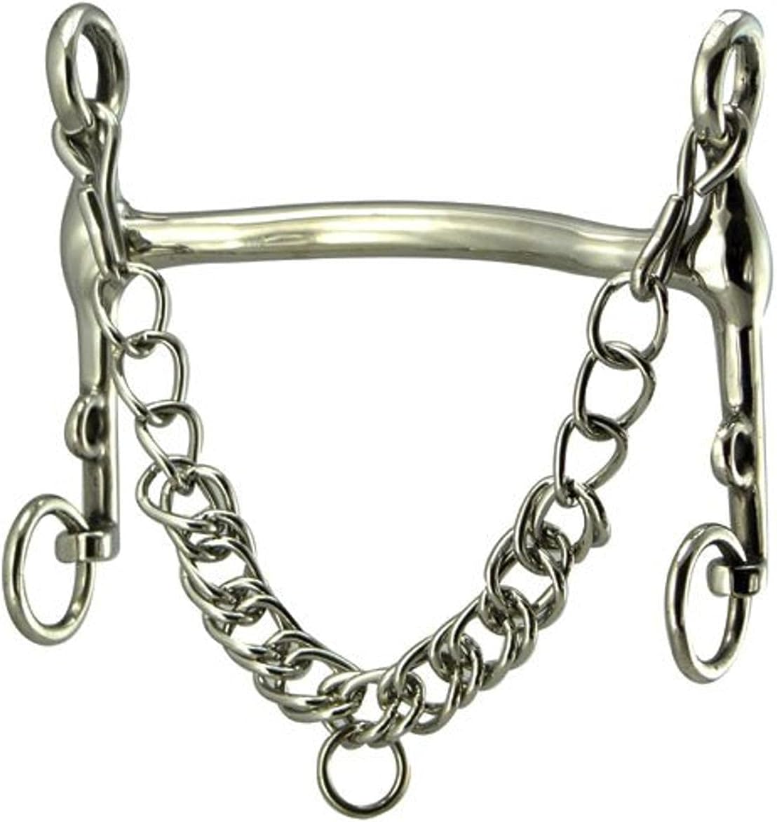 Amazon.com : Coronet Dressage Mullen Mouth Curb Bit : Horse Bits ...