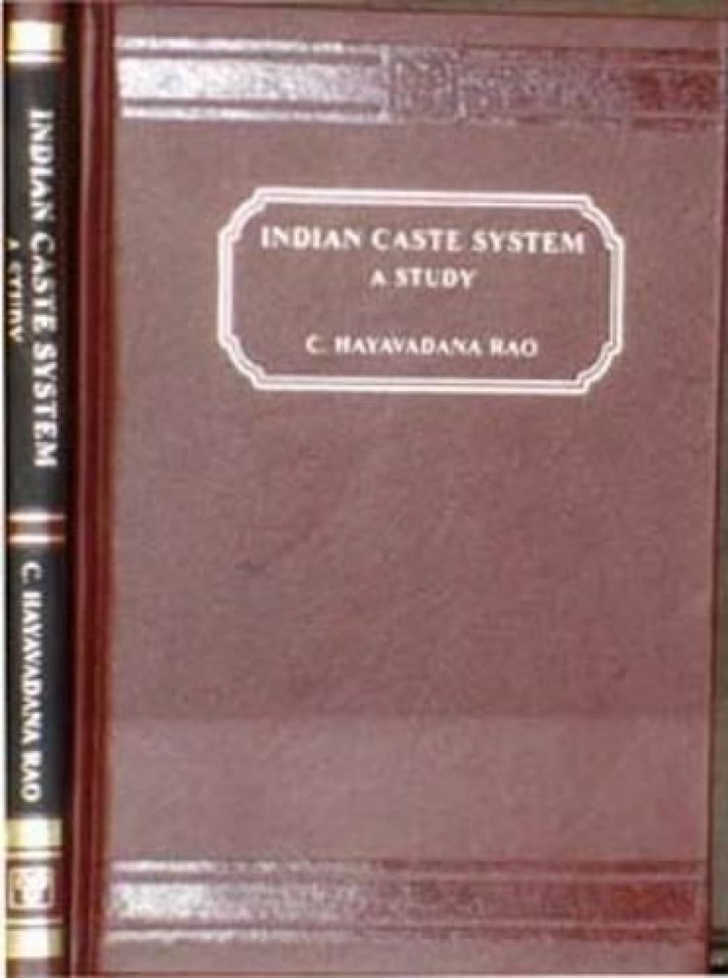 Indian Caste System: Rao, C. Hayavadana: 9788120602700: Amazon.com: Books