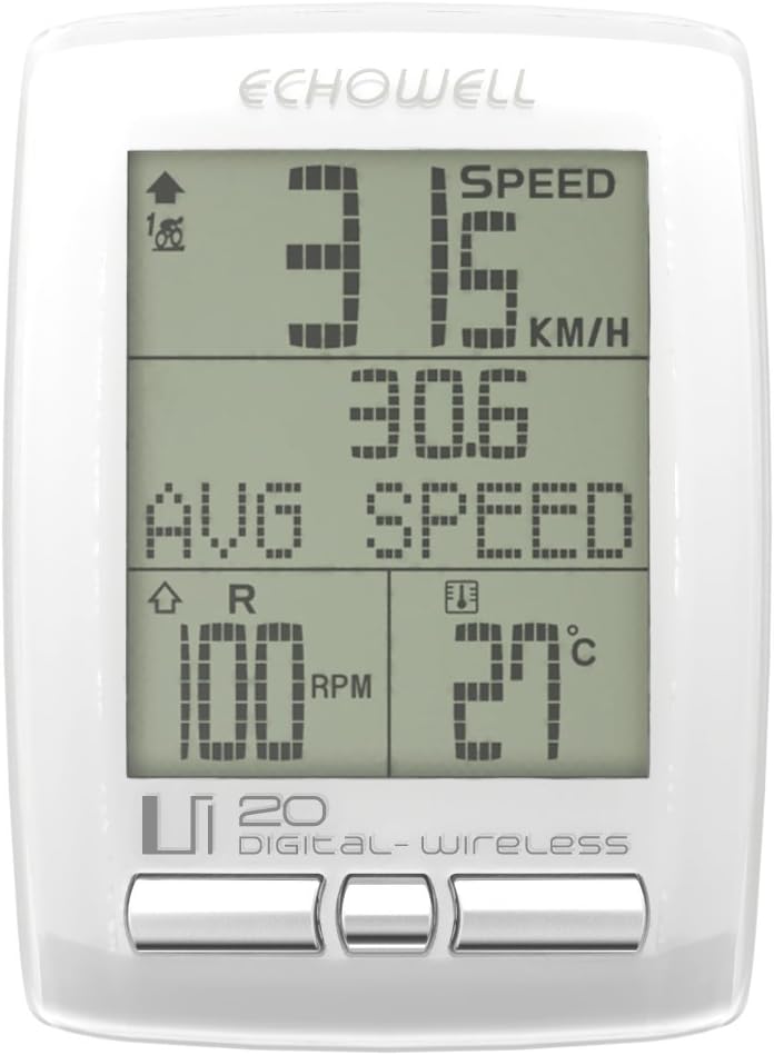 Echowell UL20 Ciclocomputer, Bianco : Amazon.it: Sport e tempo libero