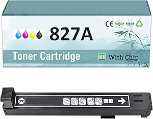Amazon.com: 827A Toner Cartridge CF300A CF301A CF302A CF303A Compatible for HP Color Laserjet ...