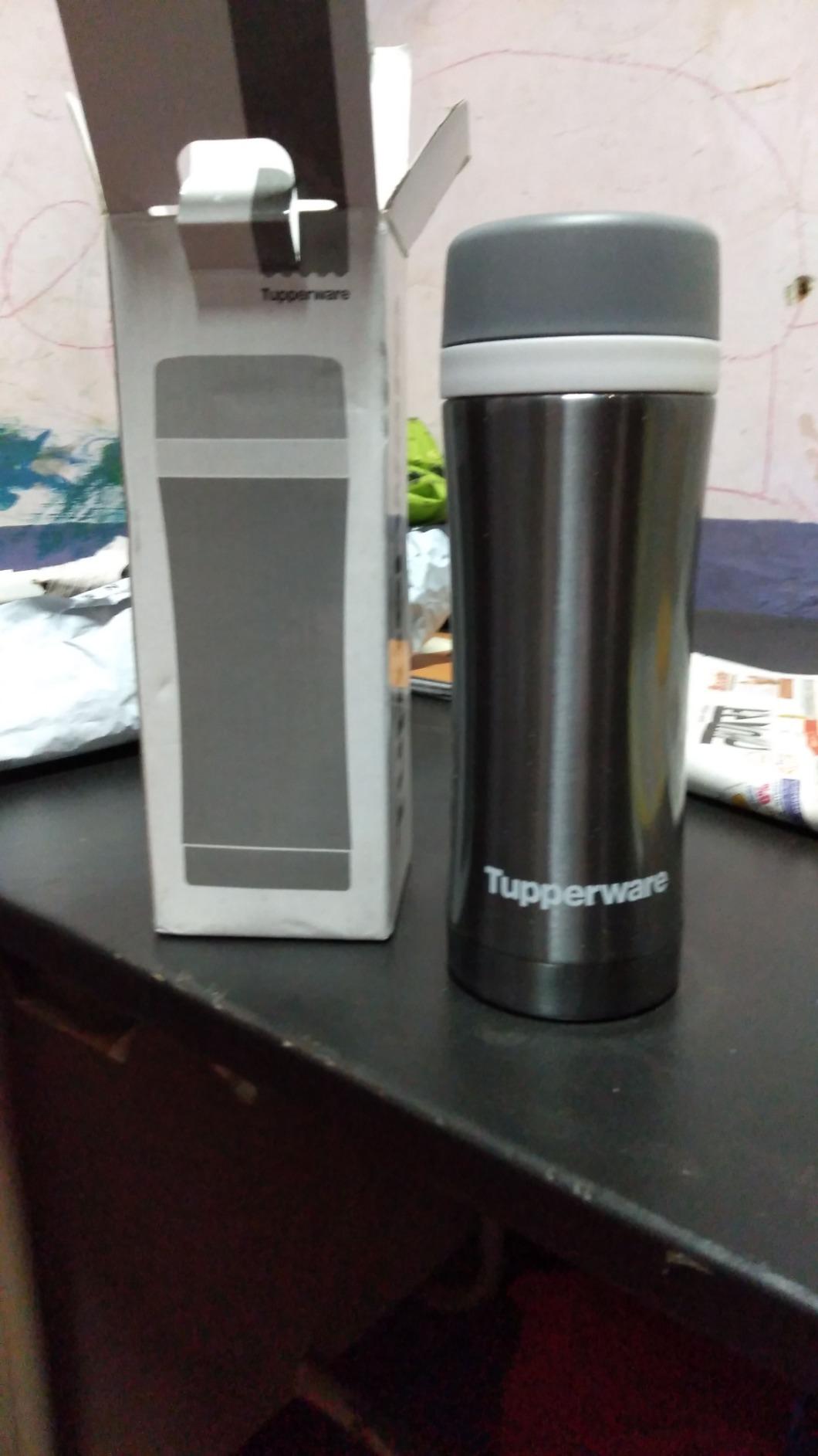Buy Tupperware Steel Thermal Flask with Strainer, 420 ml Online at Low ...