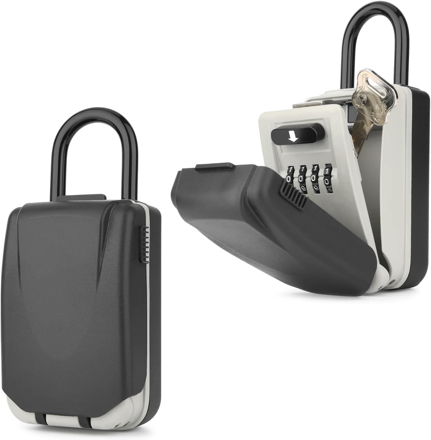 Amazon.com: KeyGuard SL-501 Punch Button Lock Box | Portable Shackle ...