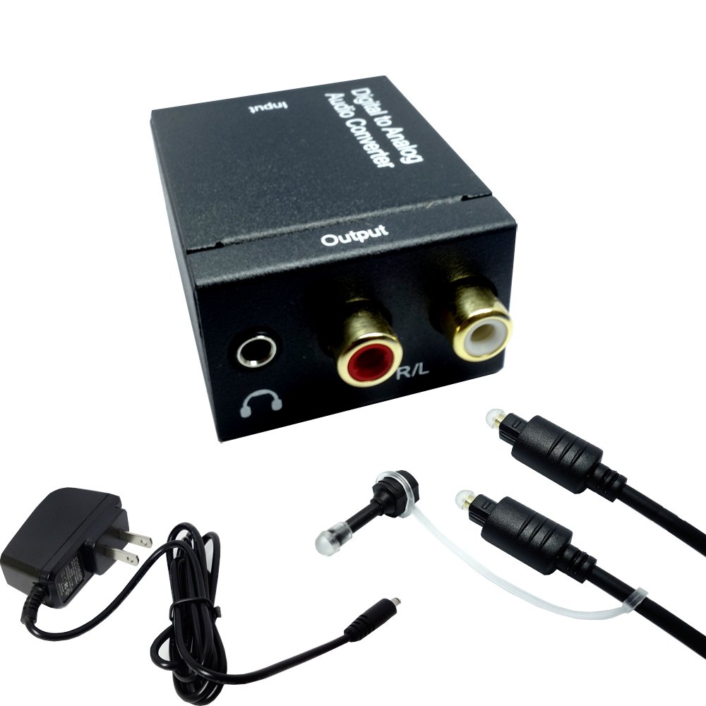 Amazon.com: Digital Audio Converter Parallel World Digital Optical Coax ...
