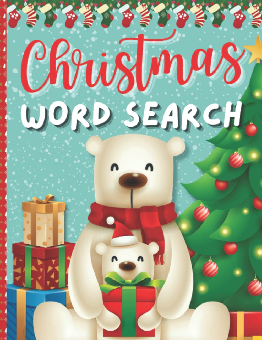 Buy Christmas Word Search Puzzle Book for Kids Ages 8 -12: Large Themed ...