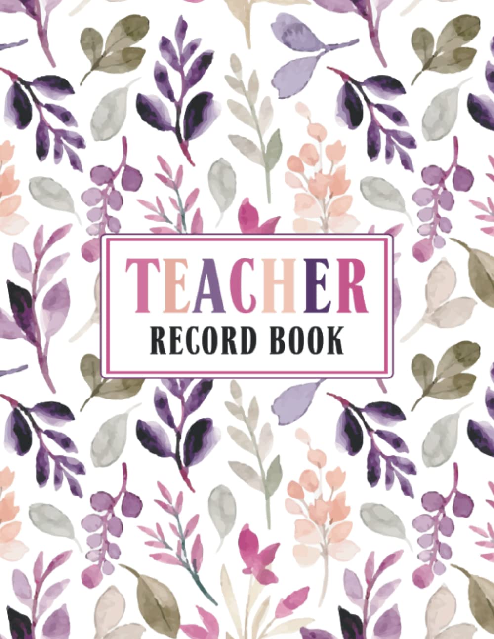 Teacher Record Book for Grading: Teacher Grade Book | Class Record Book ...