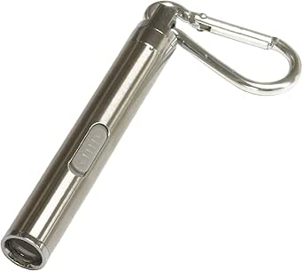 Amazon.co.jp: KOYOKOMA LEDペンライト USB充電式 コンパクト LED 高輝度 軽量 ステンレス キーホルダー キーチェーン カラビナ アウトドア : スポーツ＆アウトドア